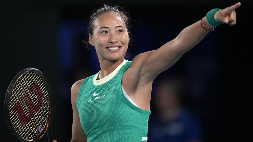 Australian Open: Zheng Qinwen erreicht erstmals das Halbfinale eines ...