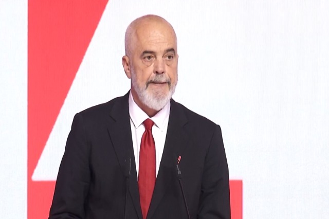 Kongresi i PS-së, Edi Rama: Nisim projektin “Shqipëria 2030”